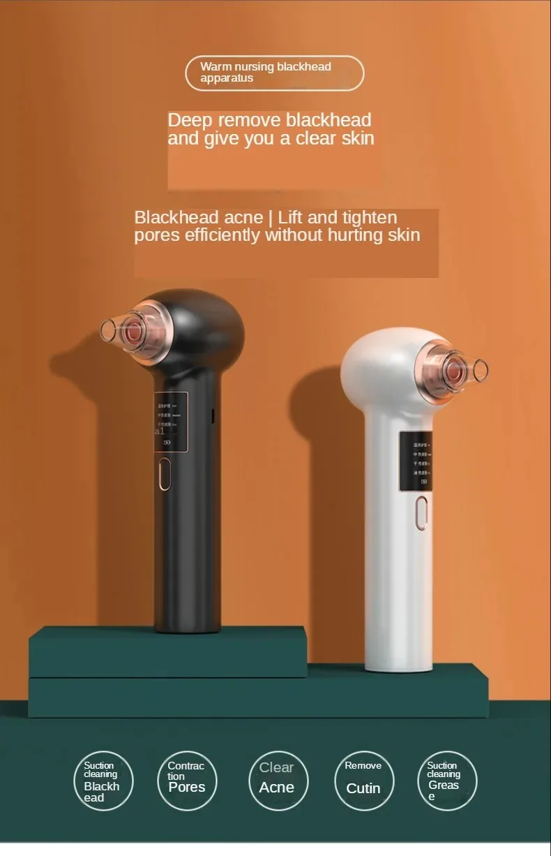 Blackhead Suction Device Electric Small Bubble Visualization Pore ...