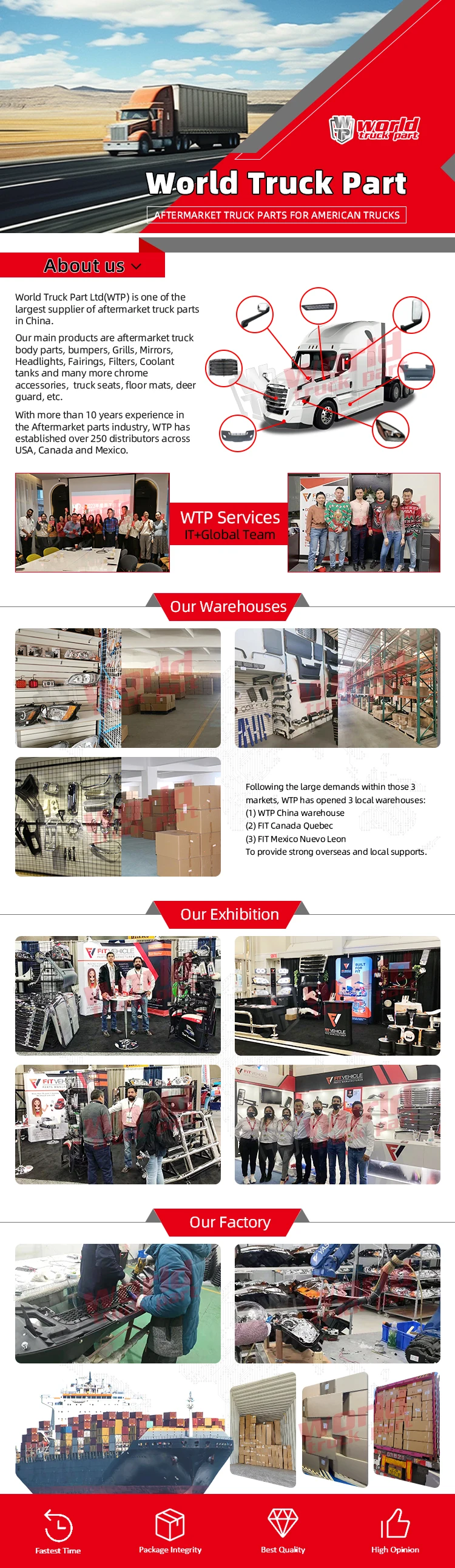 KENWORTH D PILLAR - T79-6073-100 - Heavy Duty Vehicle Part