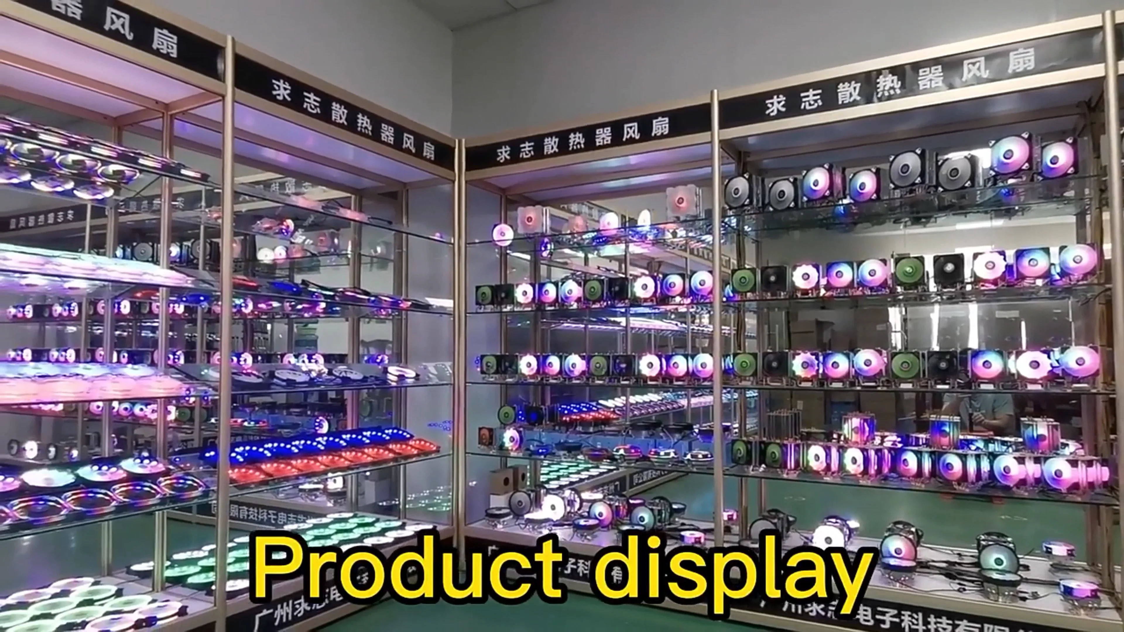 Desktop Computer Cpu Cooler 120mm Fan 6 Heat Copper Pipes Quiet Dual ...