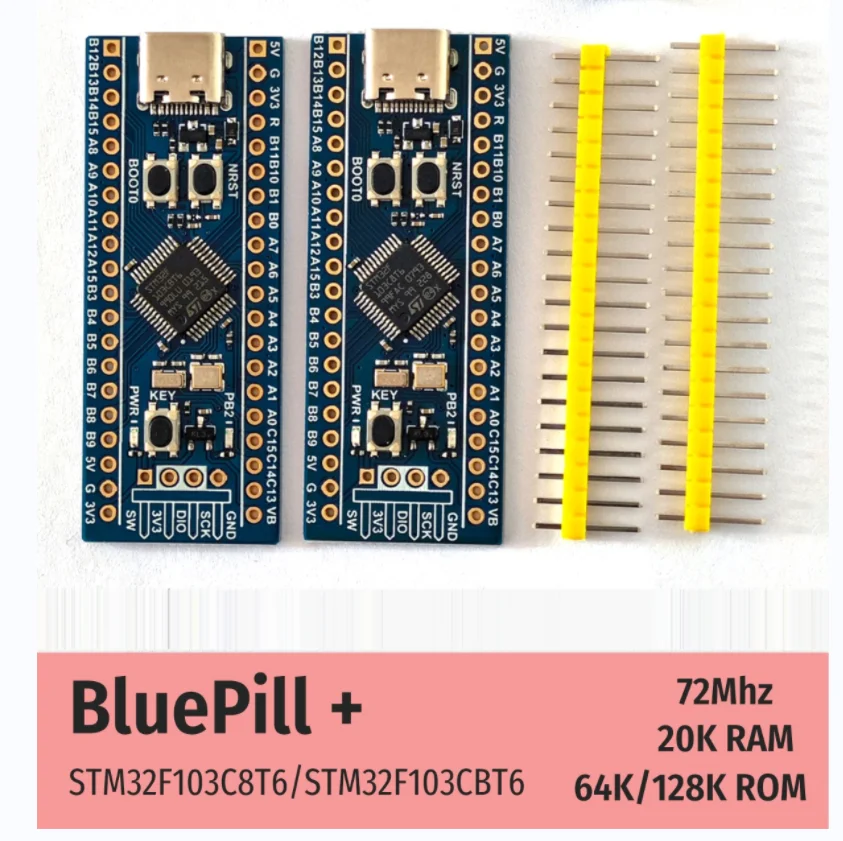 STM32F103C8T6 STM32F103CBT6 Core development board Minimum System Board BluePill ARM| Alibaba.com