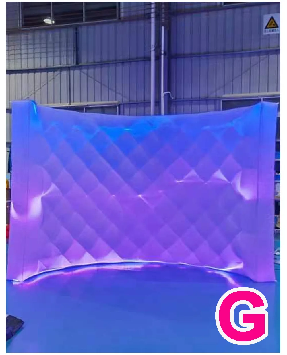 360 Photo Booth Enclosure with Color LED Lights & Custom Logo ...