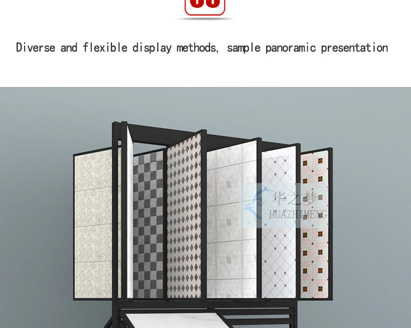 Customized Page Turning Wallpaper Displays Racks Inclined Wall Paper ...