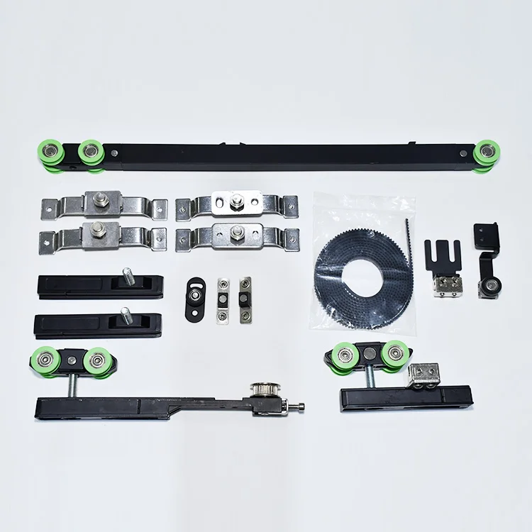 Slow Closing Hanging Rail Soft Closing Narrow Frame 3 Panels Linkage ...