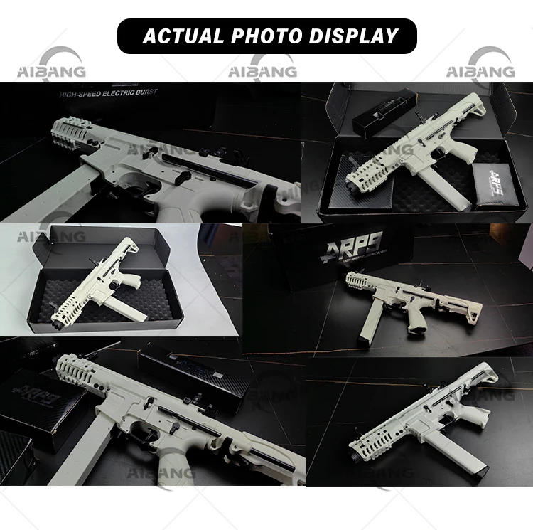 Aibang Nylon Mp5 M4a1 Uzi Water Gel Ball Gun Pistola De Hidrogel Metal ...