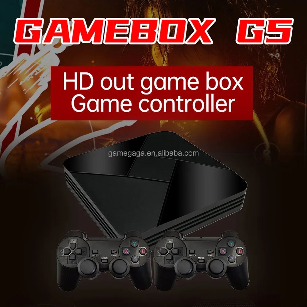 Y Game Box G5 Tv Gaming Console 30000+ Classic Games 64/128gb Mini ...