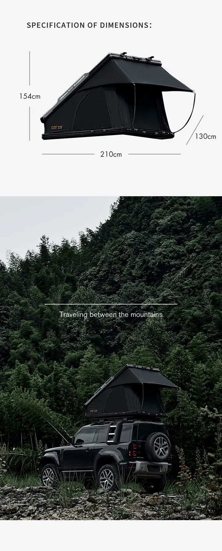 Xs Camper Roof Tent Triangle Model Outdoor Tents Glamping| Alibaba.com