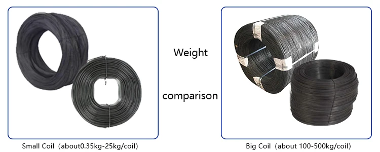 BWG16 BWG 18 Black Annealed Tie Wire - Durable & Versatile