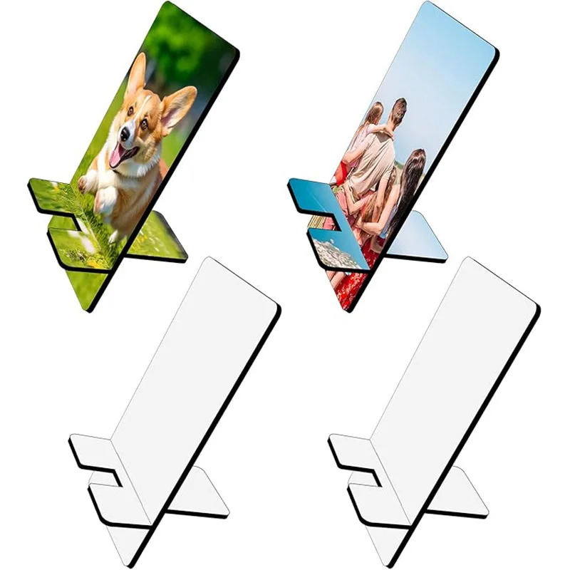 Personalized Sublimation Blanks Custom Logo 3mm Phone Stand Mdf Photo ...