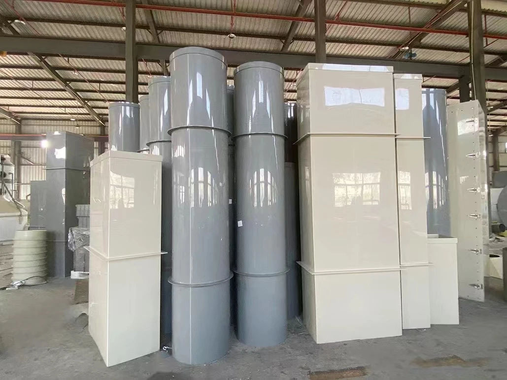 Laboratory Exhaust Discharge Round PP Ventilation Pipe Acid Gas ...