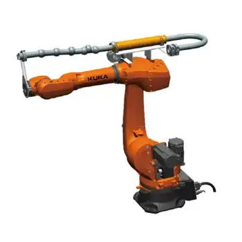 Kuka Robotic Arm 6 Axis Kr 70 R2100 With Cngbs Robot Dress Pack For ...