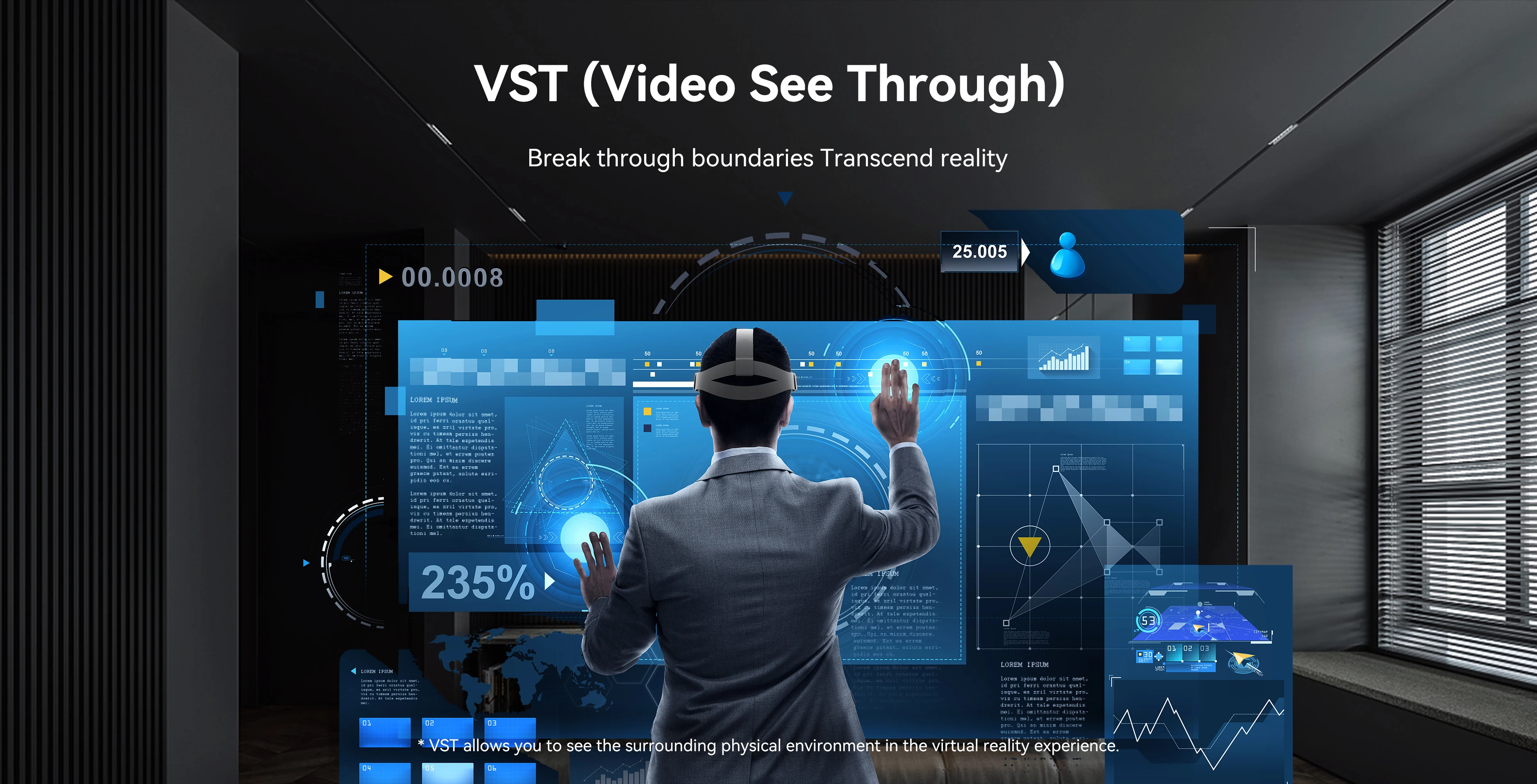 SX0302006 2024 New AR VR MR Glasses VR Headphone Integrated Machine4k 72Hz/90Hz 6dof 105 Fov ...