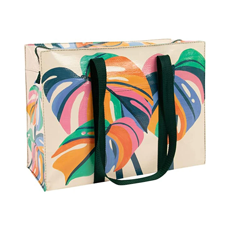 Personalized Design extra Large Fashion Laminated pp Woven Bag Custom ...