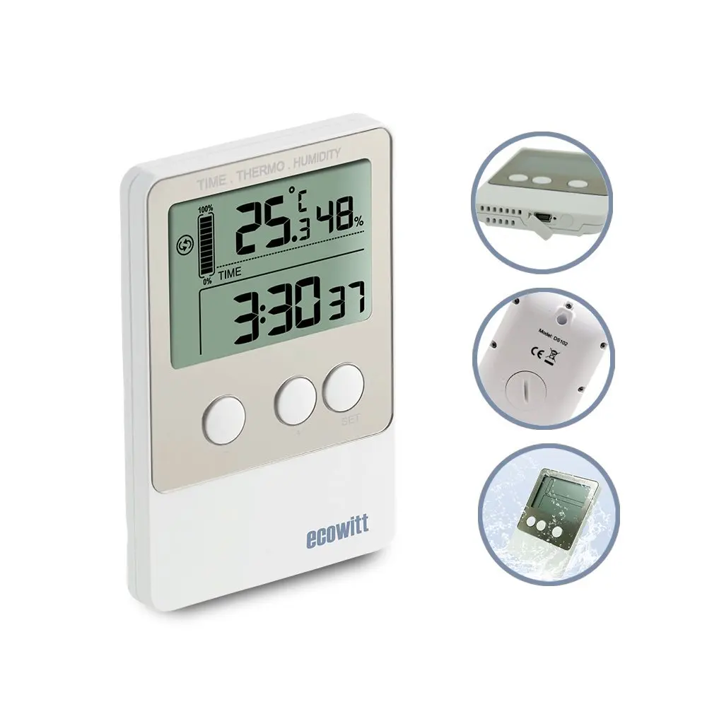 Usb Temperature Humidity Data Logger Recorder 20736 Points With Pc ...