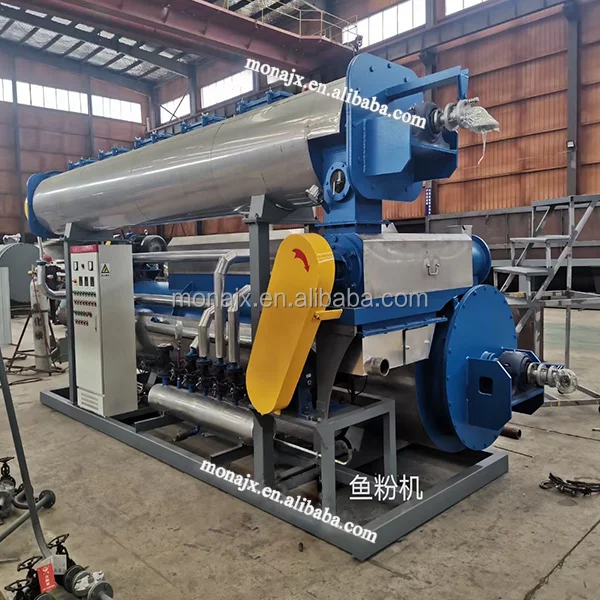 Fish Flour Process Machine/tuna Fishmeal Machine with the Fish Oil ...