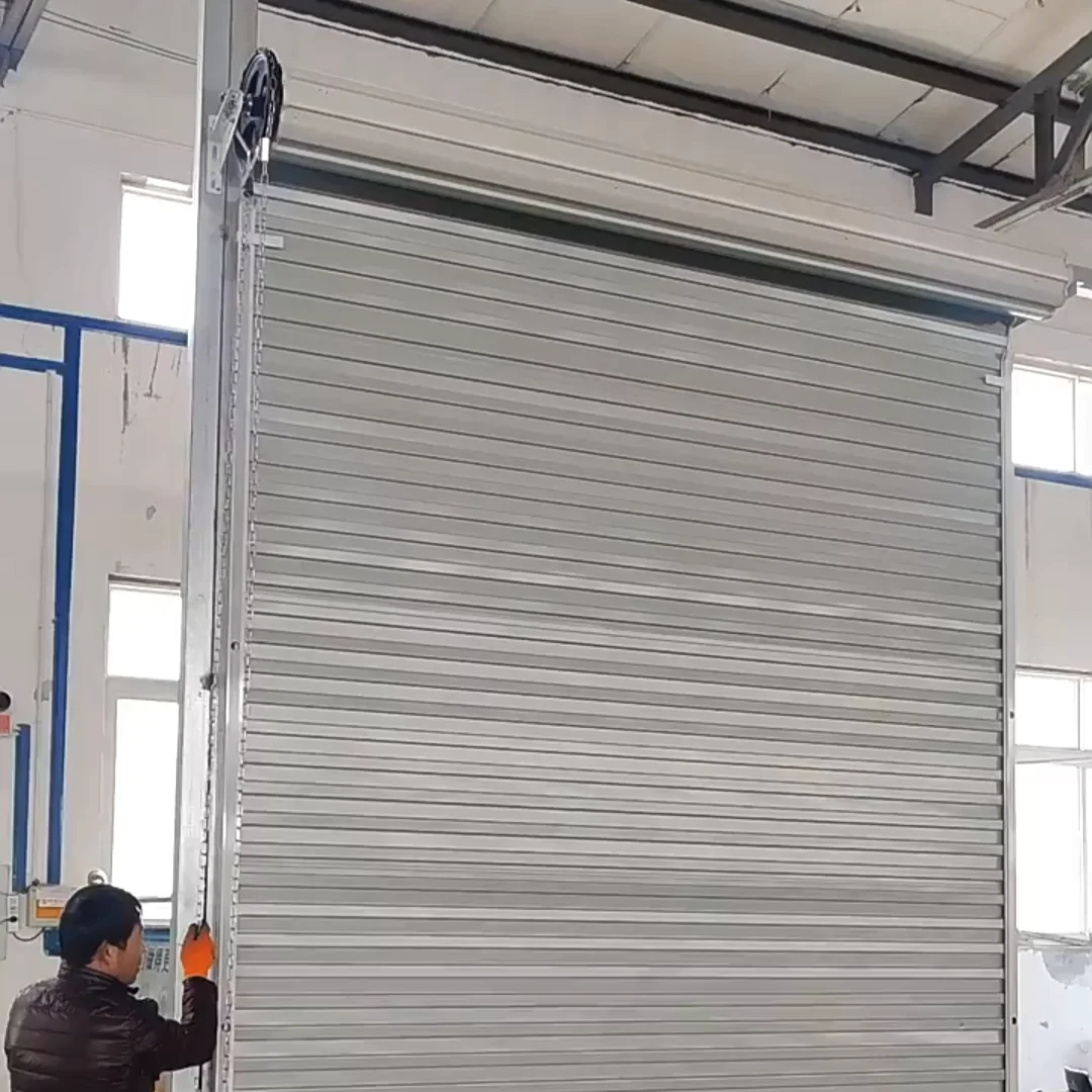 China Manufacturer Galvanized Steel Self Storage Rolling Door ...