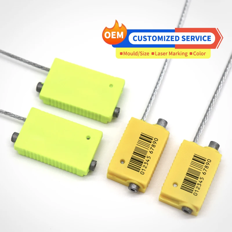 Ah-cs008 Disposable Pull Tight Abs Cable Seal Cargo Container Cable ...