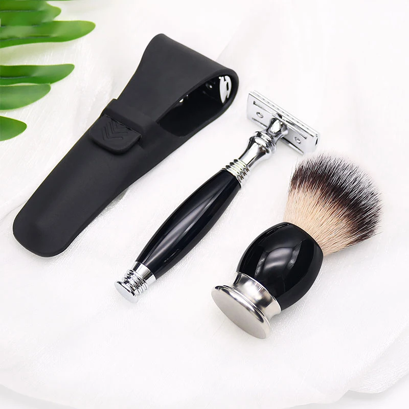 Factory Price Stainless Steel Head Acrylic Long Handle Double Edge ...