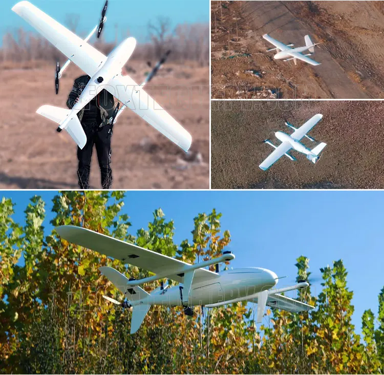 Foxtech Ayk-250 Commercial Uav Long Distance Cargo Drone Petrol Vtol ...