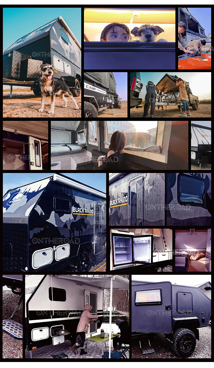 Australian Rv Camper Off Road Caravan Camp Trailer Aluminum Caravan ...