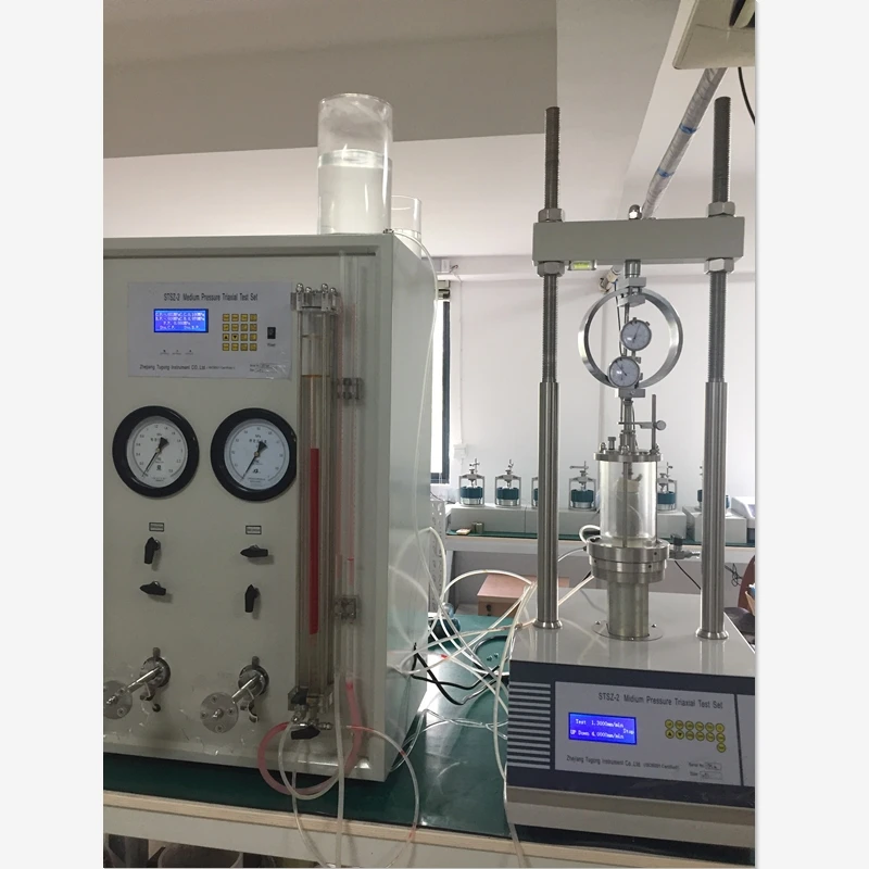STSZ-2 Soil UCS test Strain Controlled Triaxial Testing Machine ...