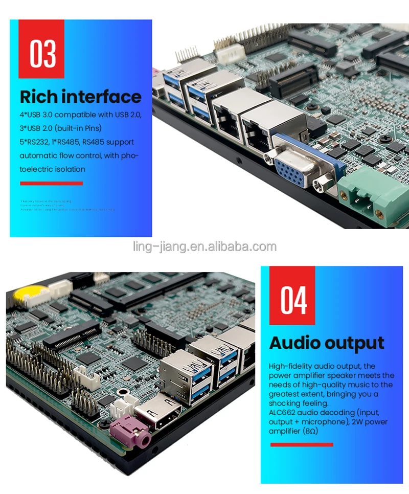 Intel 8th Generation Cpu I5-8265u I7 6xcom Rs232 Rs485 Pcie Fanless ...