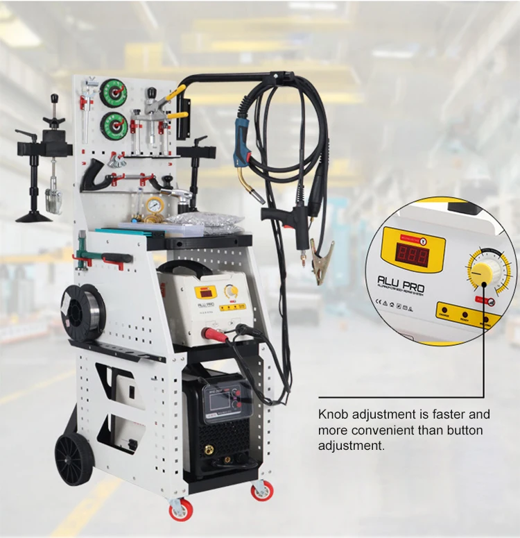 Automatic Sheet Metal Repair Machine Spot Welding Machine For Iron And ...