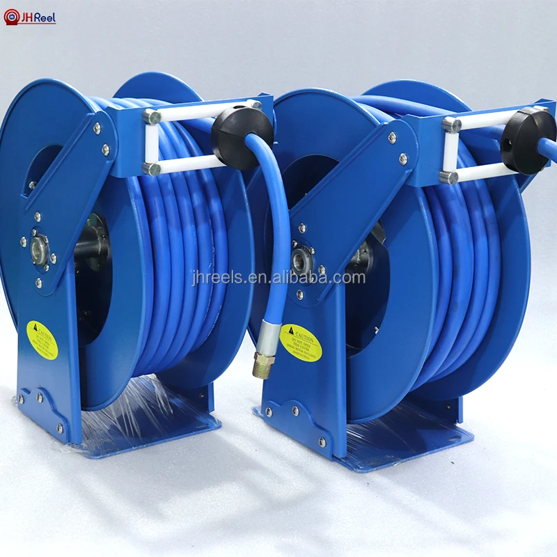 Automatic Retractable Garden Hose Reel Water Air Metal Hose Reel Car ...