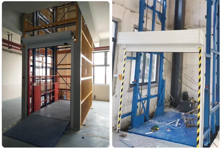 Hot Sale Continuous Transport High Efficiency Cargo Lift Vertical Reciprocating Lift Conveyor ...