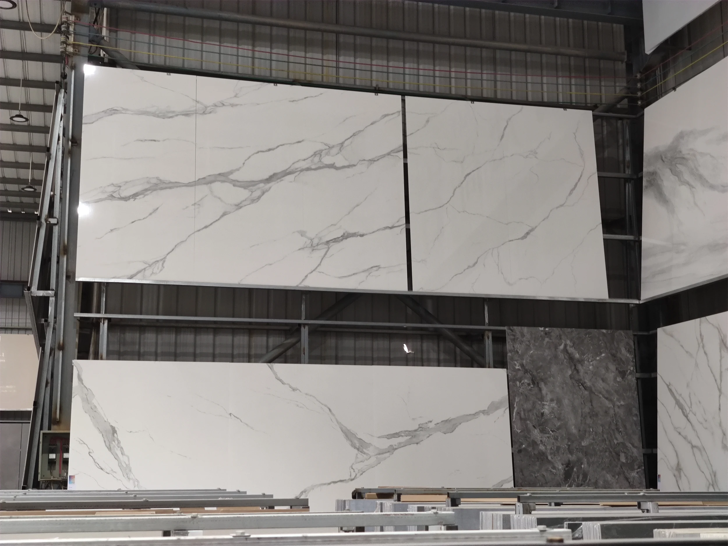 Calacatta White Marble Vein 1200*2400*6 Large Format Sintered Stone ...
