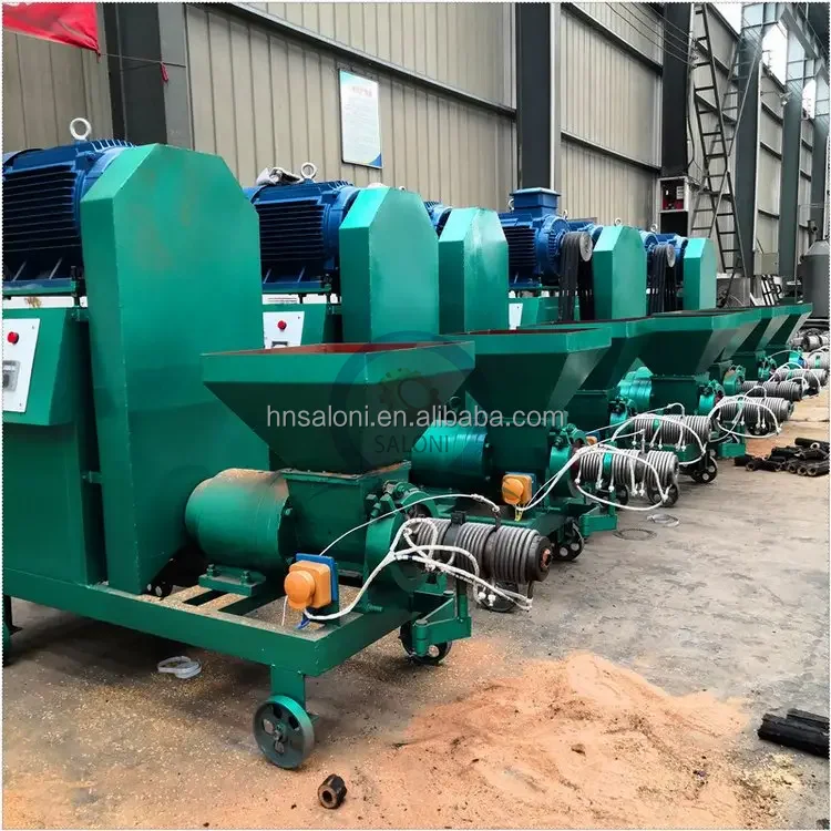 Bamboo Coconut Shell Coal Charcoal Powder Briquette Making Machine ...