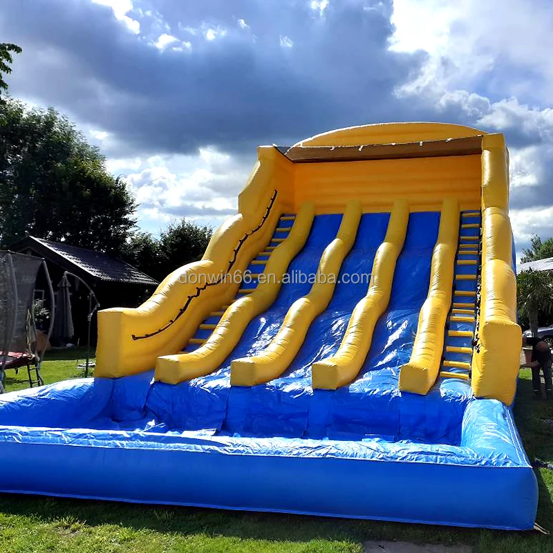Inflatable Water Slide Adult And Children Inflatable Water Slide ...