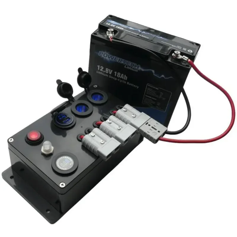 Auto Electronics Battery Power System Control Distribution Box 3 Cig ...