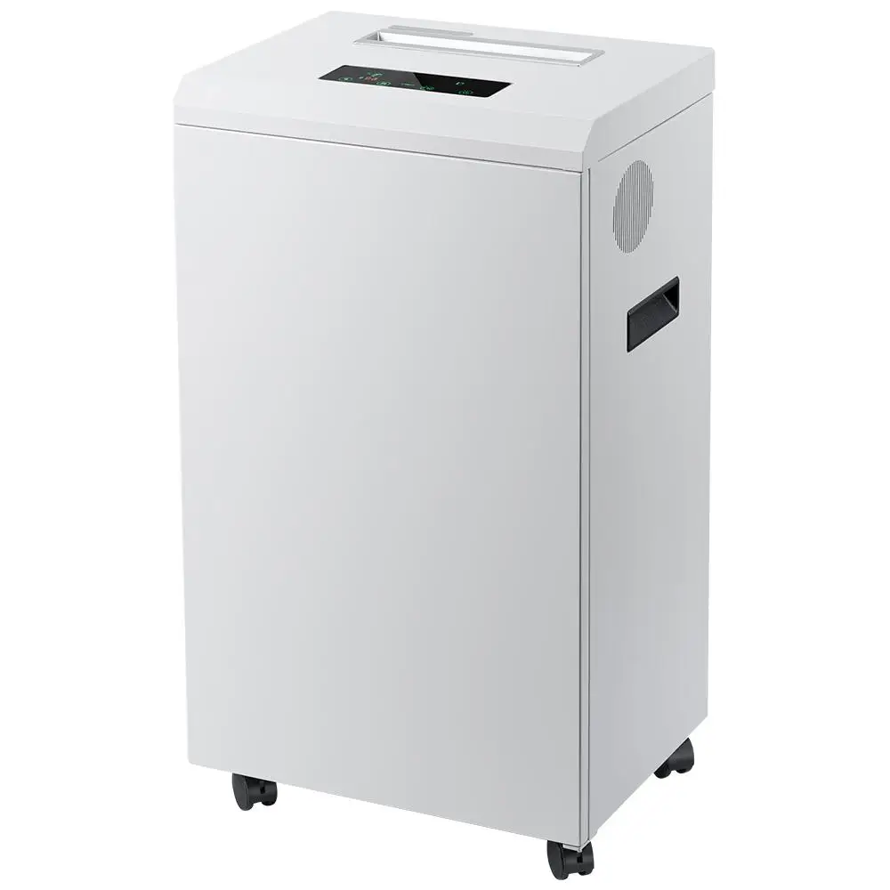 45l Paper Shredder P-5 19 Sheets Cd Heavy Duty Mobile 24 Hour Run Time ...