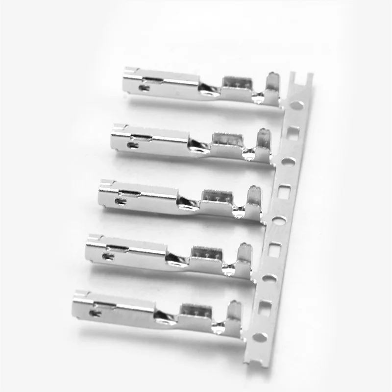 33012-2001 Wire Terminal Connector Phosphor Copper Crimp Tin Plated Brass Automotive Connector ...