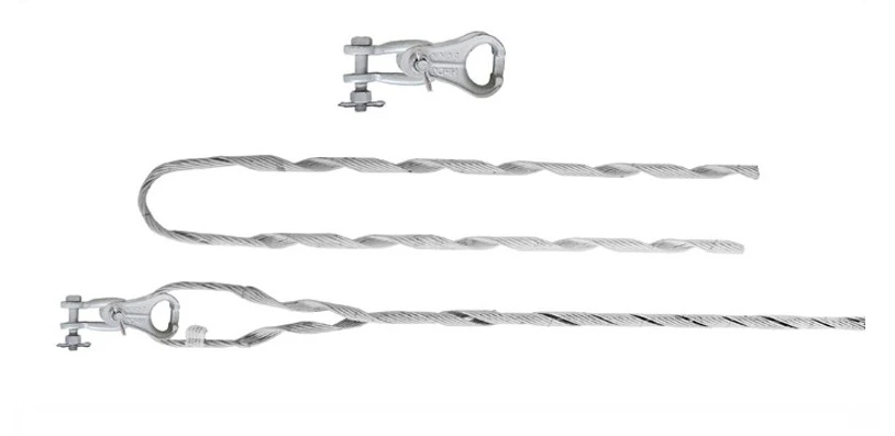 Preformed Helical Spiral Tension Suspension Armor Rods