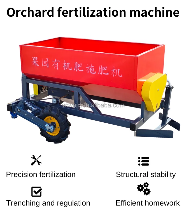 Tractor Implements Fertilizer Applicator Home Use Pto Driven Compost ...