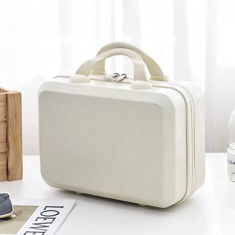 14 Inch Hard Shell Makeup Case - Travel Cosmetic Organizer