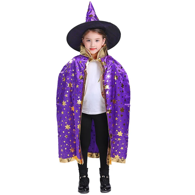 Wholesale Halloween Cosplay Cloak - Custom Children's Pentagram Capes