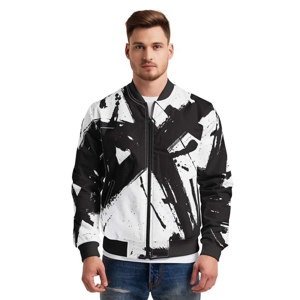 Custom Full Printed Three-layer Waterproof,Windproof And Insulated ...