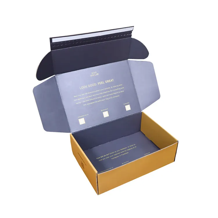 Custom Logo Corrugated Paper Boxes for Shipping & Packaging