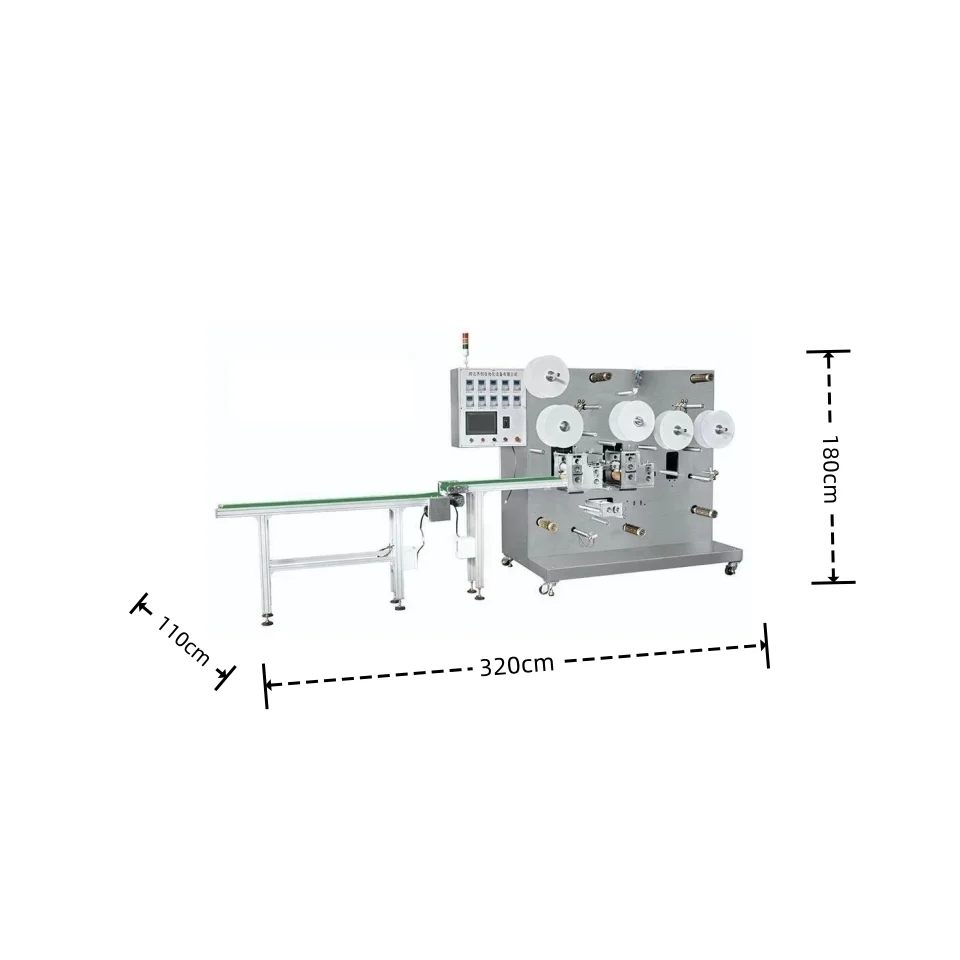 Full-automatic Plaster Coating Wind-chasing Plaster Production Machine ...