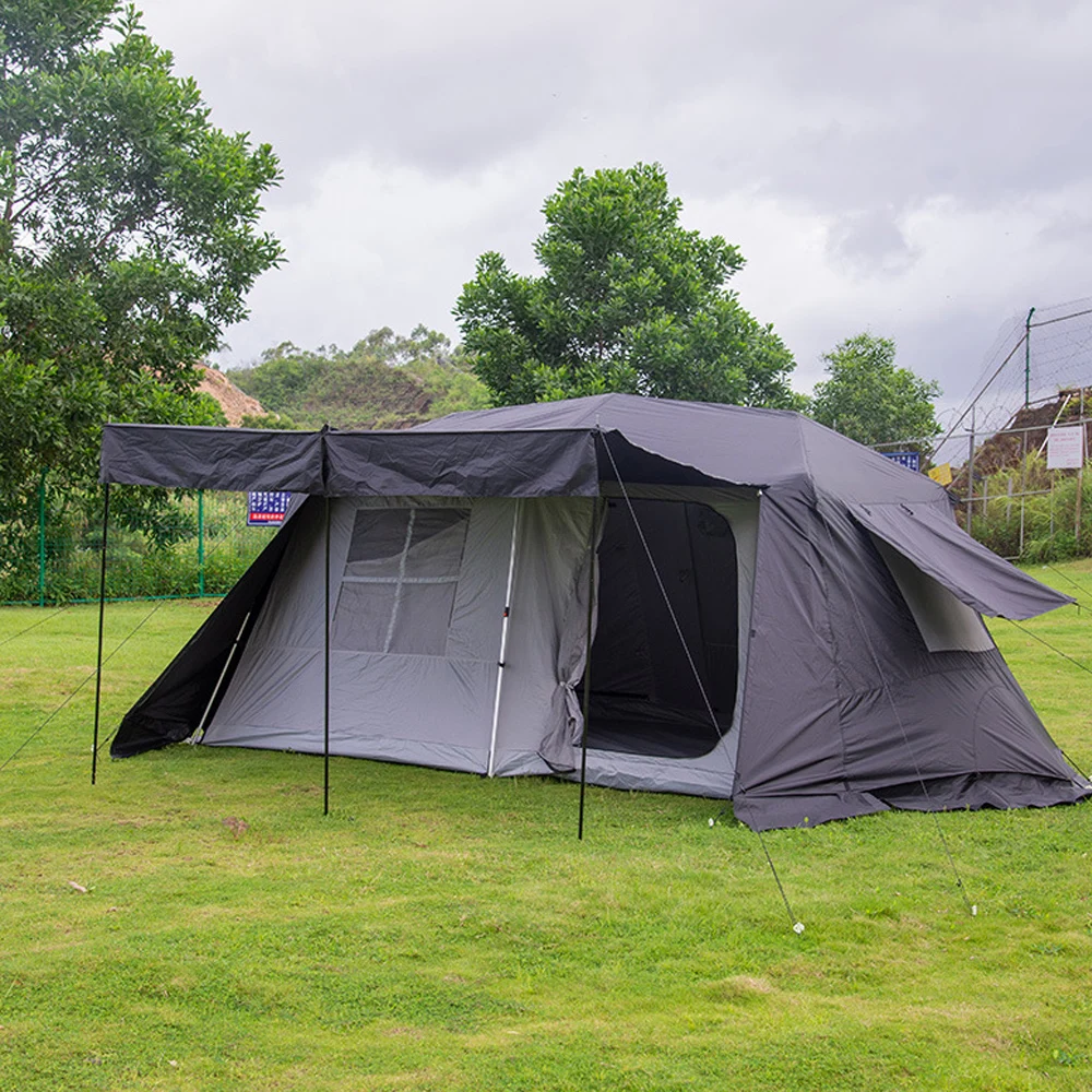 Camping Tent 6 Persons Family Outdoor Camping Picnic Outing House Cabin ...
