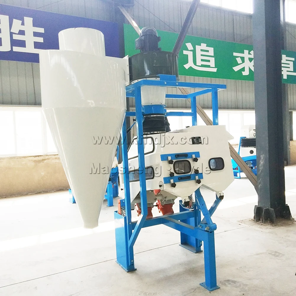 Small Capacity Soybean Cowpea Cleaning Machine Destoner
