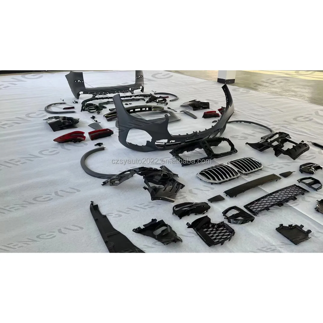 Body Kit Include Front And Rear Bumper With Grille And Auto Lamps Hood ...