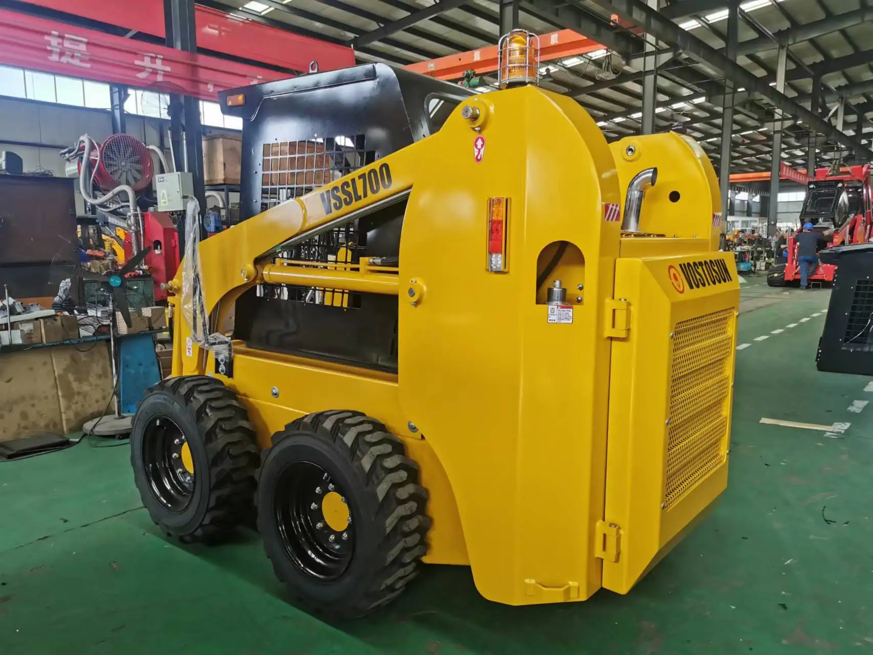 Cummins Mini Skid Steer Loader for Underground Mining Diesel Wheel ...