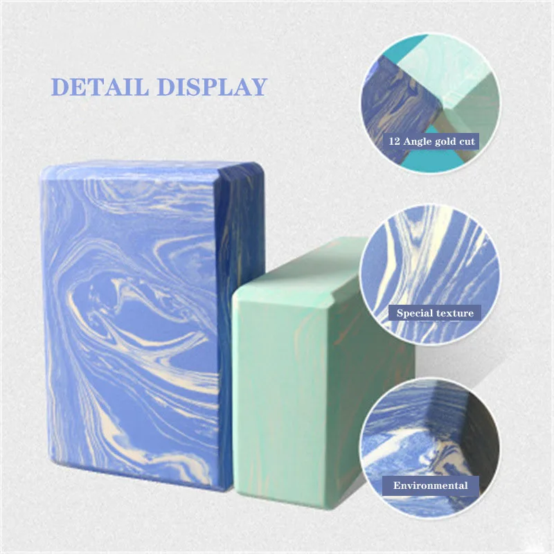 Customized Logo Soft Foam Eco-friendly High Density Eva Yoga Block ...