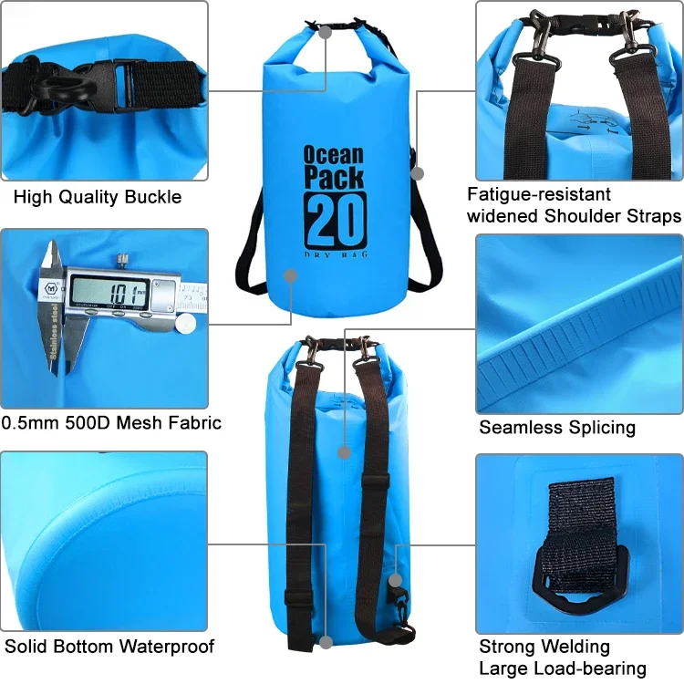 DIY Dry Bag - Durable 500D PVC Waterproof Storage Solutions