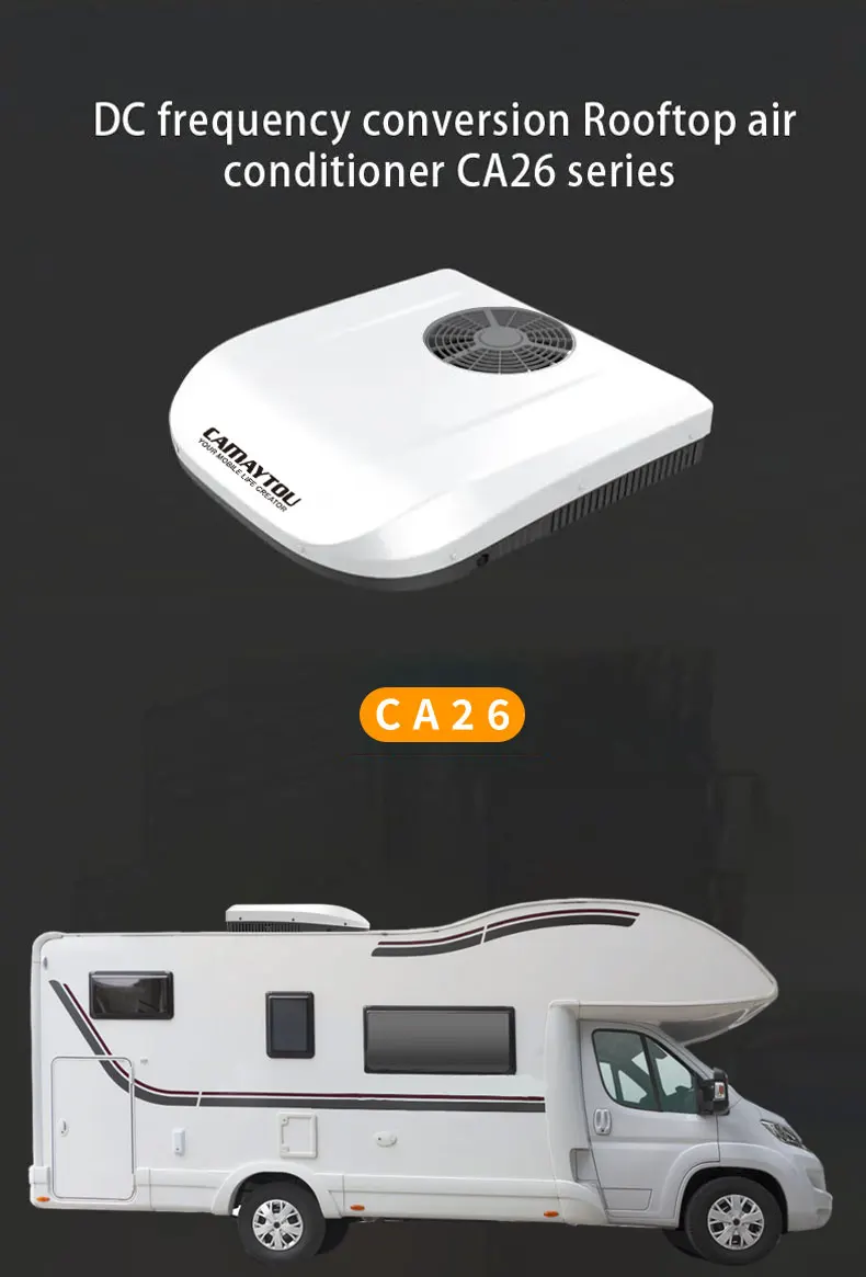 12v Rv Dc Rooftop air Conditioner Air Conditioning Systems 12 Volt Car ...