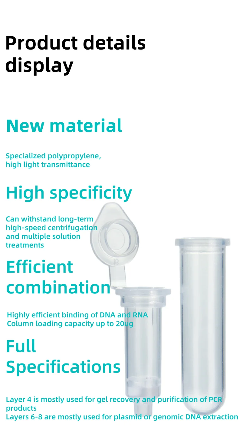 Silica Membrane Dna Rna Extraction Membrane Dna Extraction Centrifuge ...