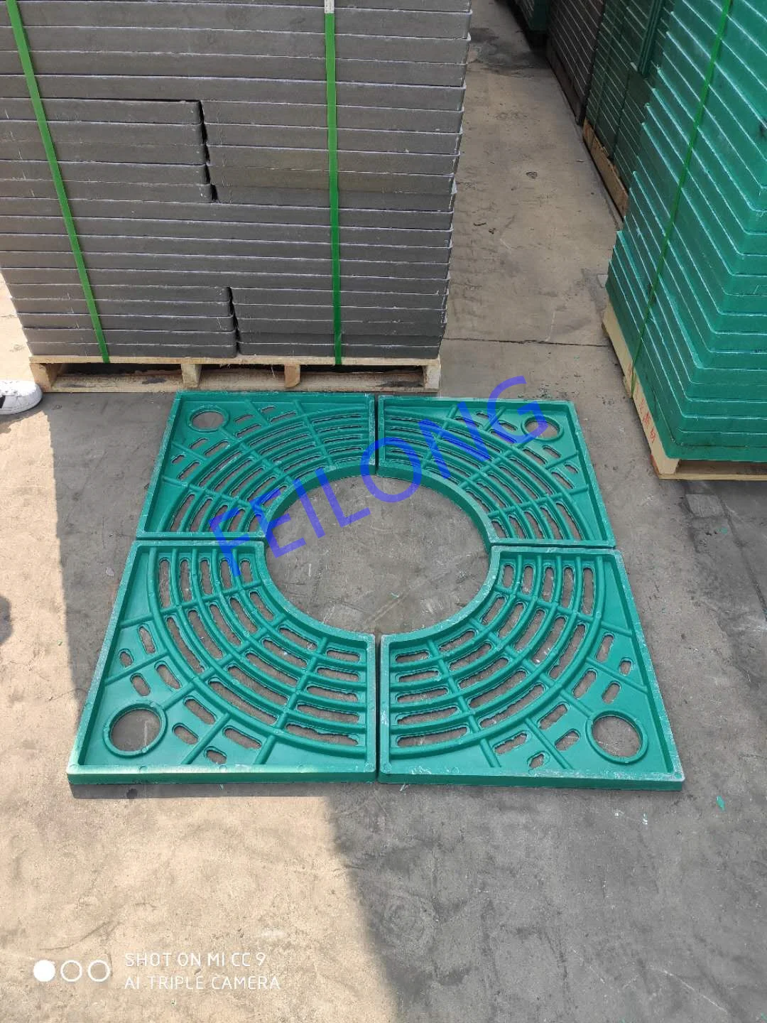 Smc Composite/ductile Iron/stainless Steel Ground Protection Mats For ...